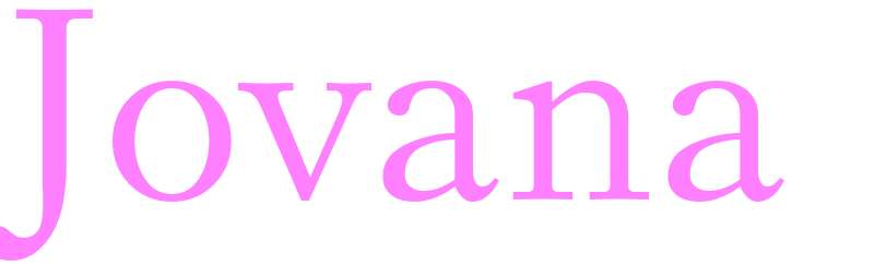 Name Jovana