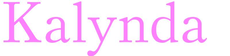 Kalynda - Name for Girls - Meaning, Popularity and Origin