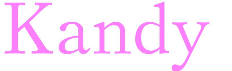 Kandy - Name for Girls - Meaning, Popularity and Origin