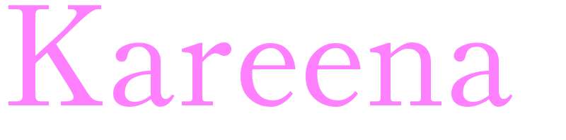 Kareena - Name for Girls - Meaning, Popularity and Origin