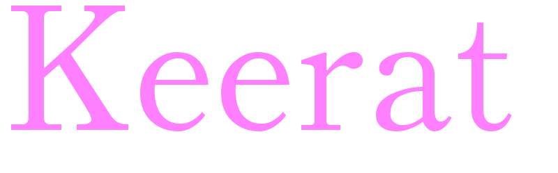 Keerat - Name for Girls - Meaning, Popularity and Origin