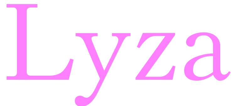 Lyza - Name for Girls - Meaning, Popularity and Origin