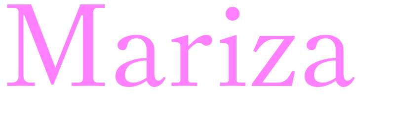 Mariza - Name for Girls - Meaning, Popularity and Origin