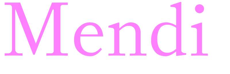 Mendi - Name for Girls - Meaning, Popularity and Origin