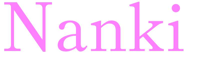 Nanki - Name for Girls - Meaning, Popularity and Origin