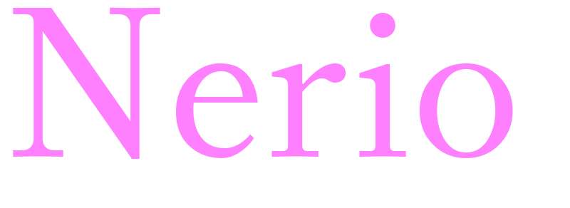 Nerio - Name for Girls - Meaning, Popularity and Origin