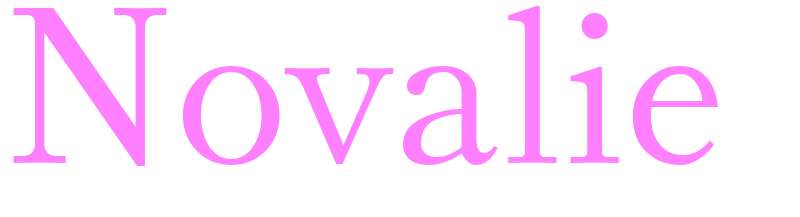 Novalie - Name for Girls - Meaning, Popularity and Origin