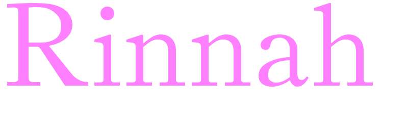 Rinnah - Name for Girls - Meaning, Popularity and Origin