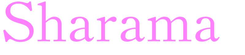 Sharama - Name for Girls - Meaning, Popularity and Origin