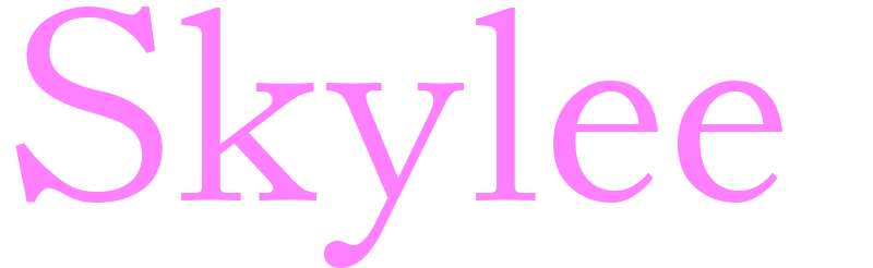 Skylee - Name for Girls - Meaning, Popularity and Origin