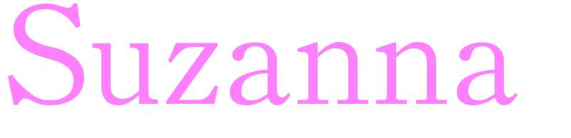 Suzanna - Name for Girls - Meaning, Popularity and Origin