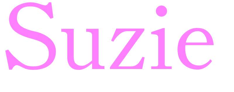 Suzie - Name for Girls - Meaning, Popularity and Origin