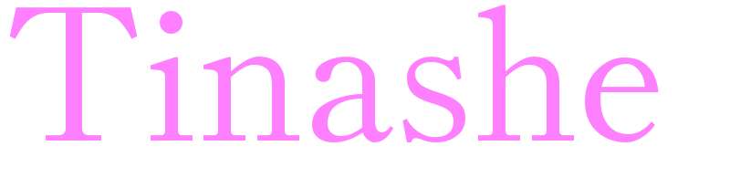 Tinashe - Name for Girls - Meaning, Popularity and Origin