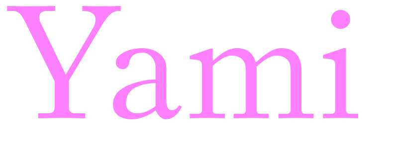 Yami - Name for Girls - Meaning, Popularity and Origin