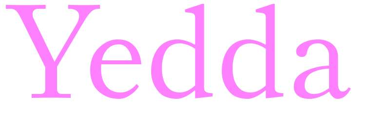 Yedda - Name for Girls - Meaning, Popularity and Origin